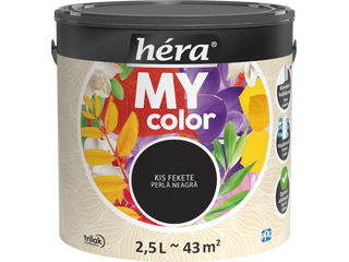 Héra My color beltéri falfesték Kis Fekete 2,5l Trilak Festékstúdió hálózat