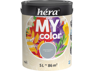Héra My color beltéri falfesték Grafitszürke 5l Trilak Festékstúdió hálózat